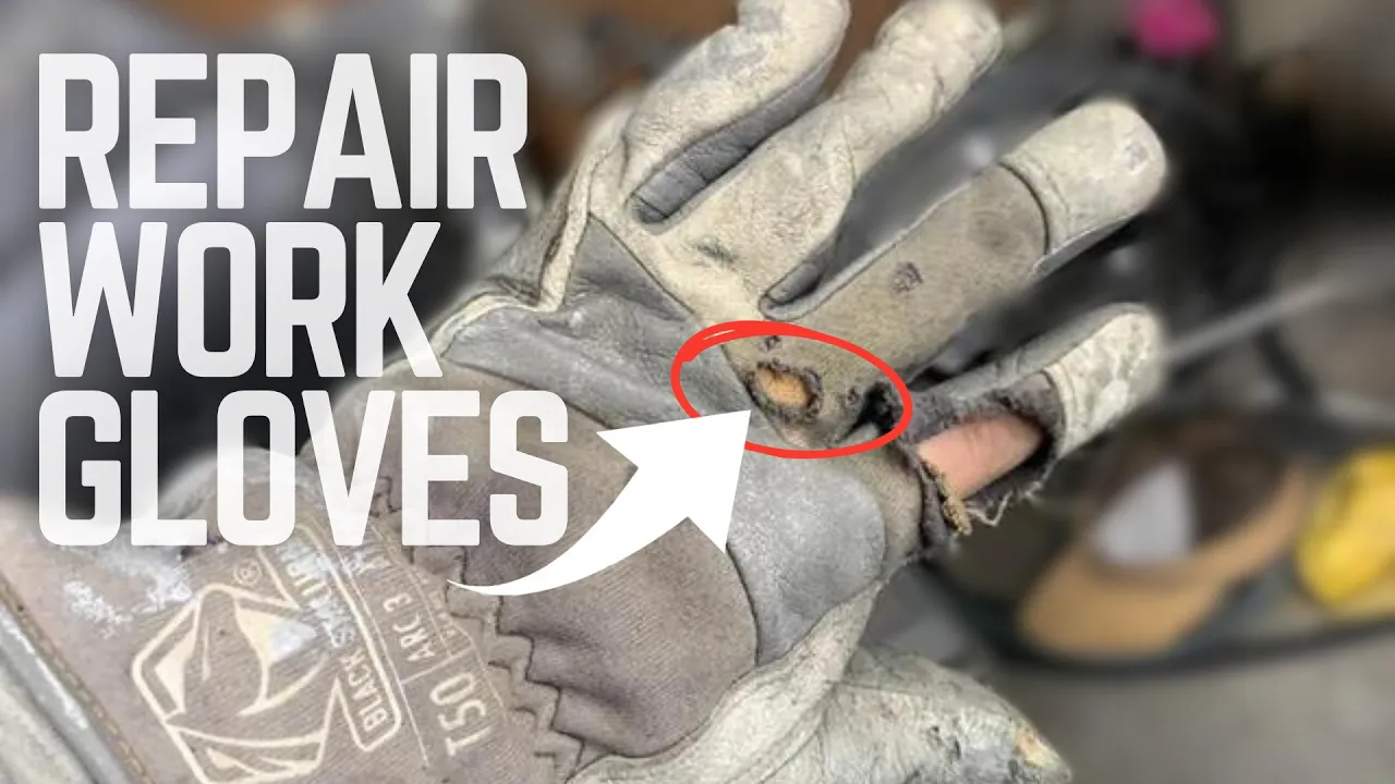 Hole in Glove Repair - Speed-Sew Premium Fabric Glue
