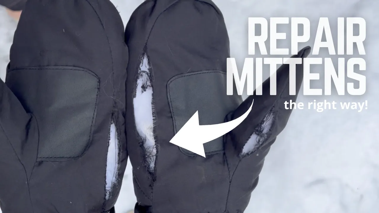 How To Fix Gloves | Repair a Hole - Speed-Sew Premium Fabric Glue