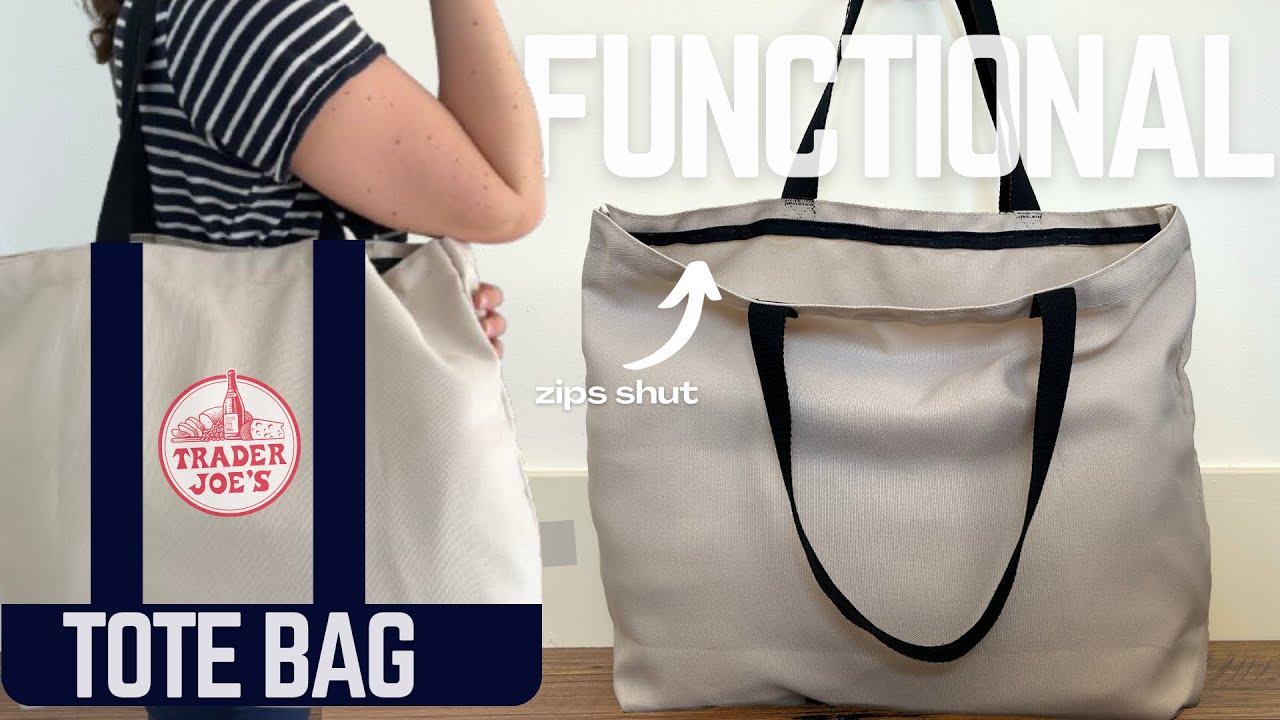 How to Add a Zipper to a Tote Bag - Speed-Sew Premium Fabric Glue