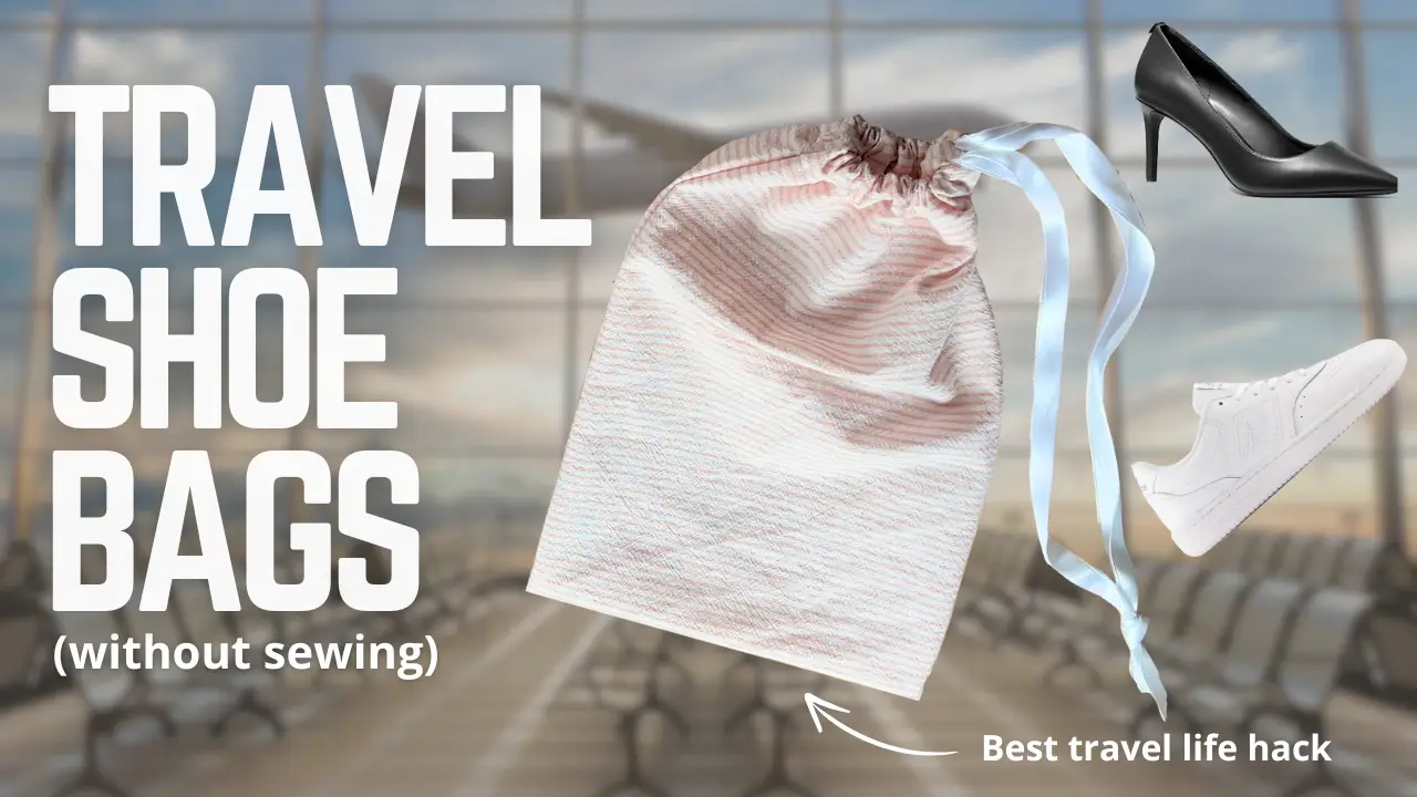 How to Make Travel Shoe Bags - Speed-Sew Premium Fabric Glue